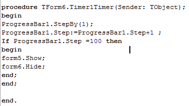 How to create Menu Progressbar in Borland Delphi - LEARN BORLAND DELPHI 7
