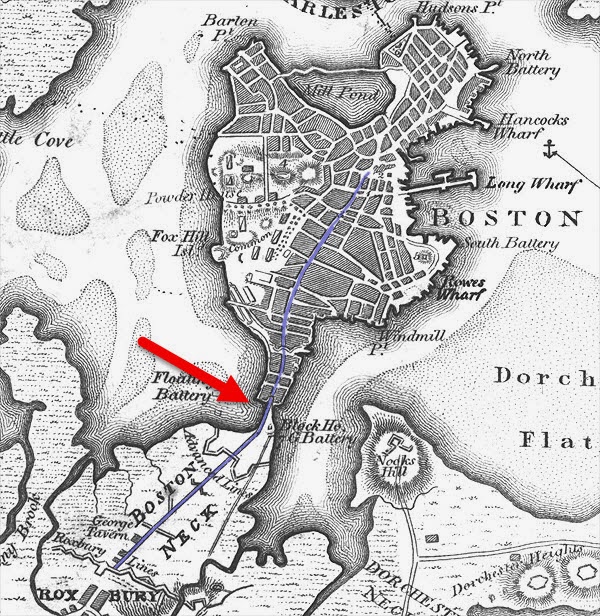 Fred Langa: Exploring Boston: Mapping the lost 'Boston Neck'