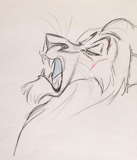 Animation Collection: Original Production Animation Drawing of Scar ...