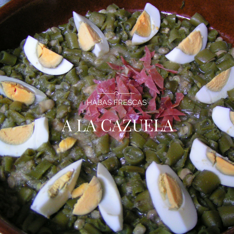 Habas frescas a la cazuela - Morrico Fino de Sos del Rey Católico