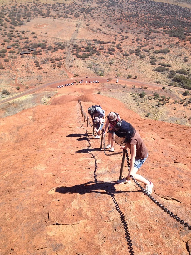 Smith's Aussie Adventures: Climbing Uluru