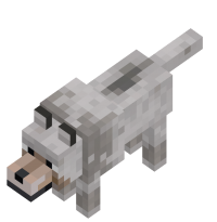 Minecraft: Wolves (Tamed, Wild, Hostile)