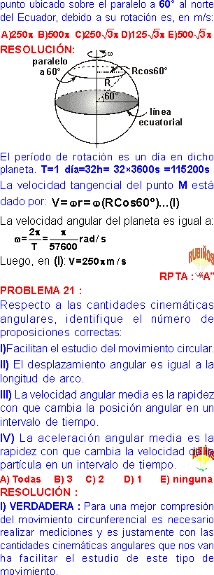 MOVIMIENTO CIRCULAR UNIFORME FÓRMULAS EJEMPLOS Y EJERCICIOS RESUELTOS ...