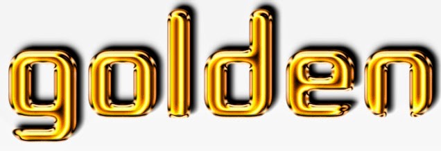 Text Effect Tutorials: A beveled golden text logo effect