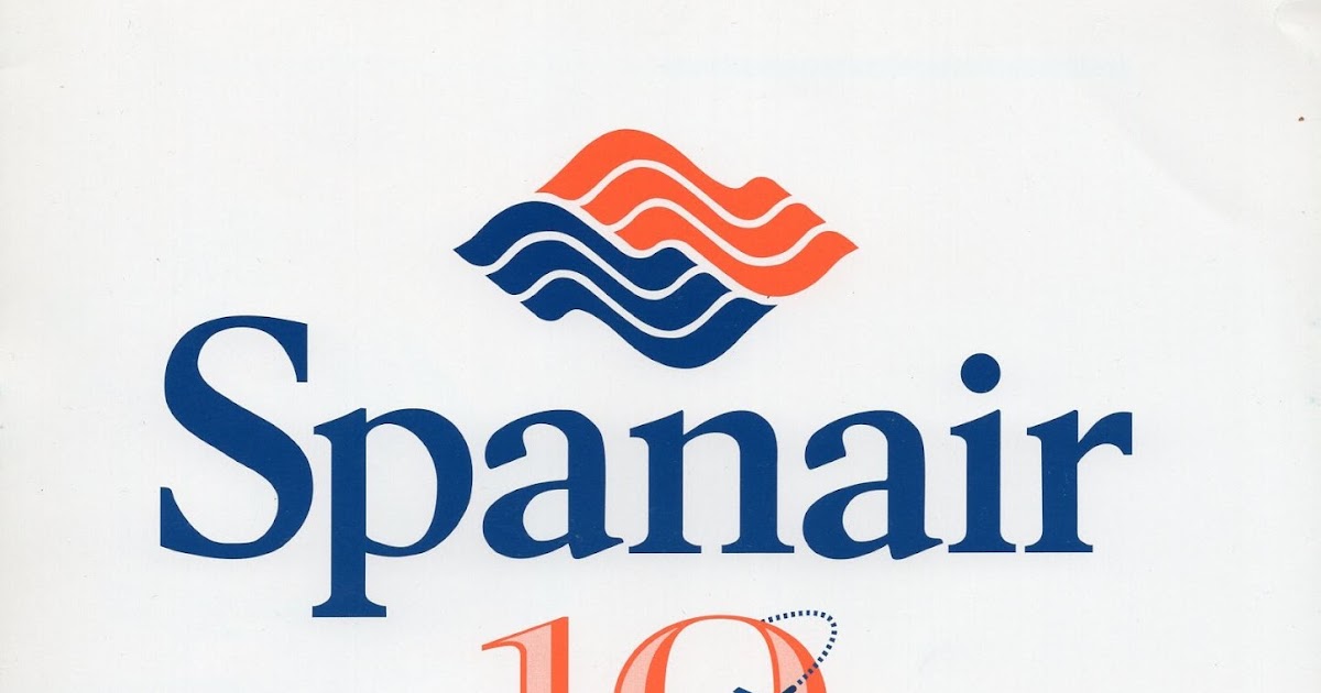 Airline memorabilia: Spanair (1998), 10º aniversario