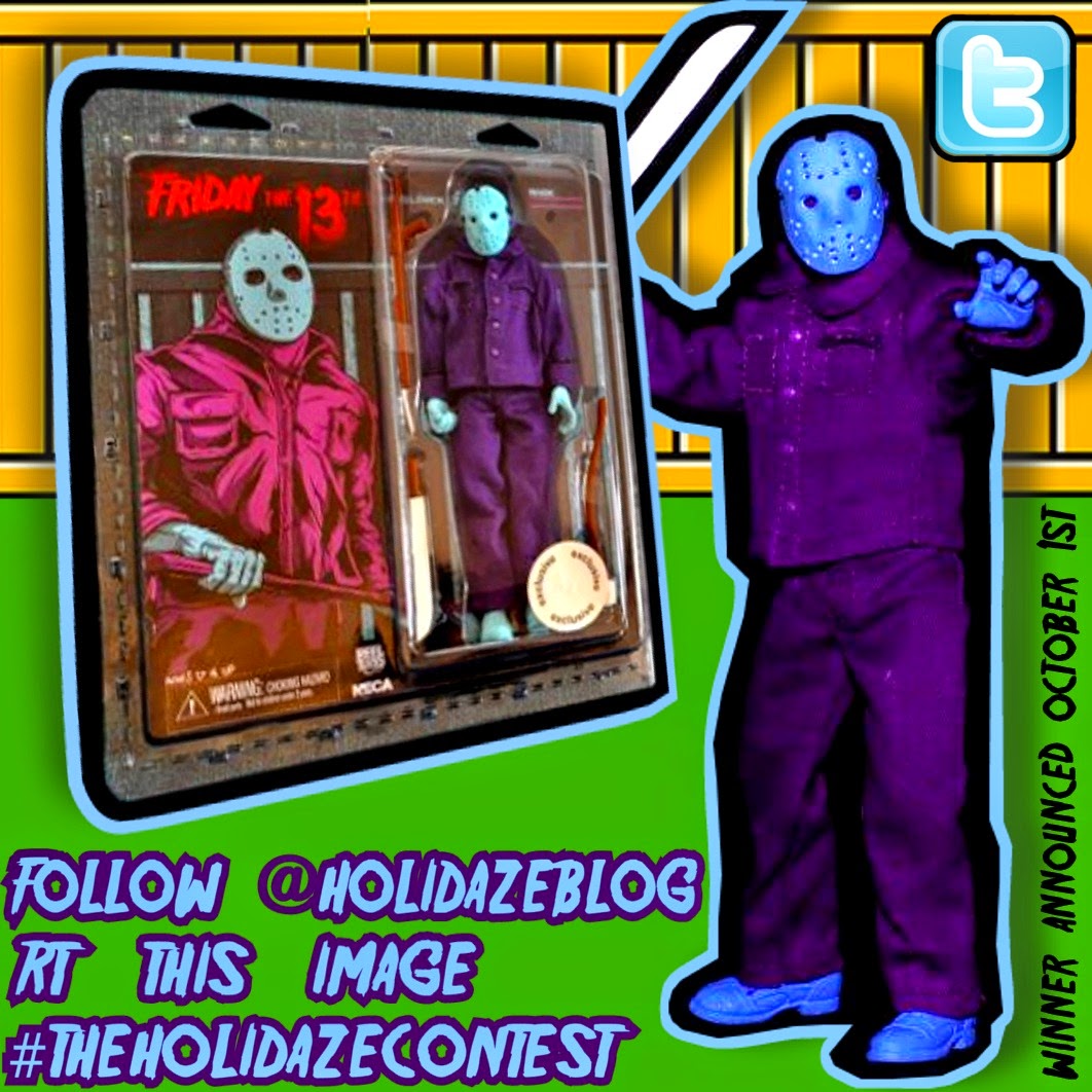 The Holidaze: Holidaze Contest : You Can Win NECA Mego 8-Bit Jason!