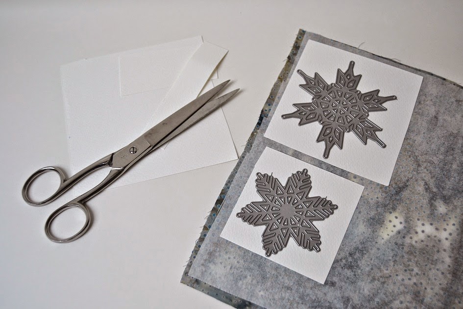 Wie ich Stoff stanze | Sticken & Papier