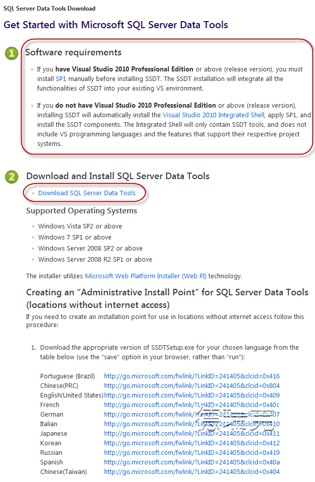 德瑞克：SQL Server 學習筆記: SQL Server 2012：SQL Server Data Tools (SSDT) 取代 Business Intelligence ...