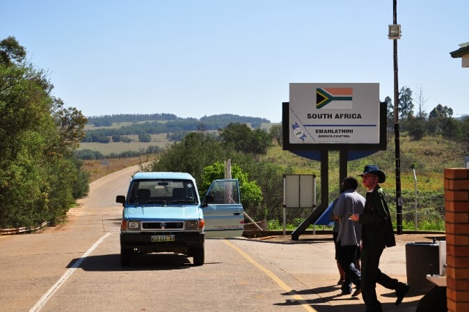 SA Grensposte - SA Ports of Entry: Piet Retief's access to Swaziland