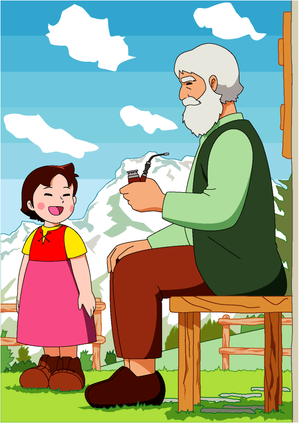 Imagenes de dibujos animados: Heidi