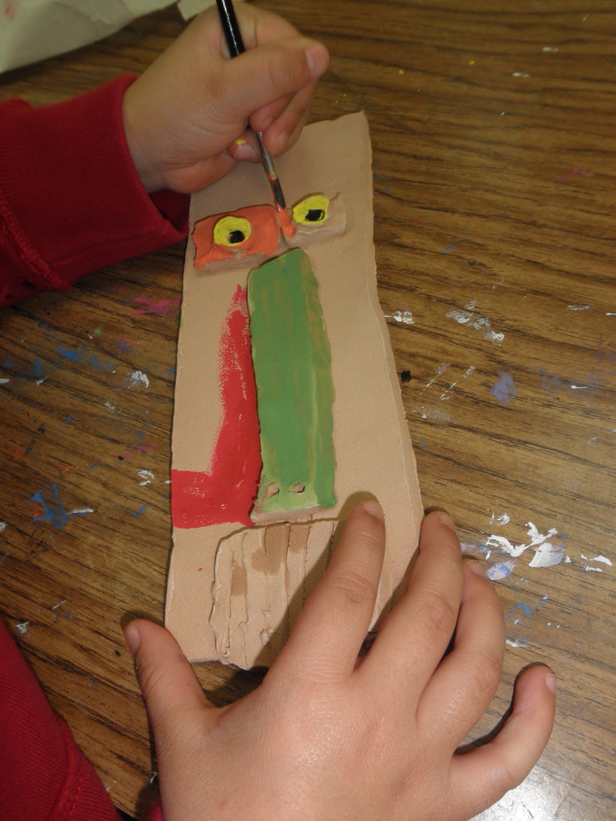 Art Is Primary: Clay Mask