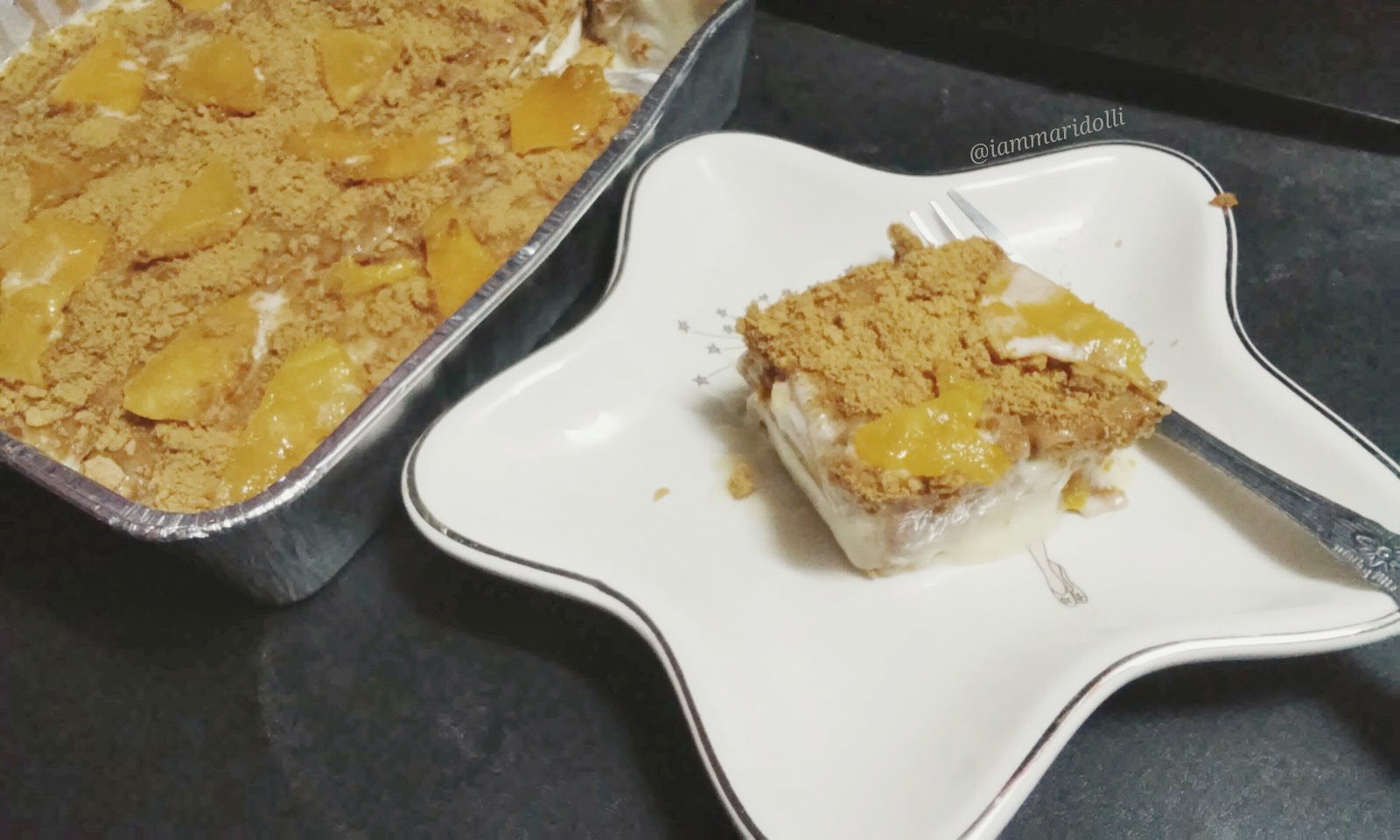 How to Create a No Bake Graham Cake - Maridolli