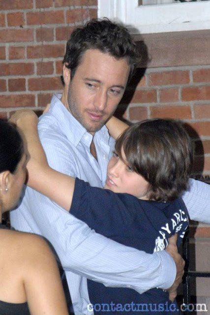 Inderse Alex Oloughlin And His Son