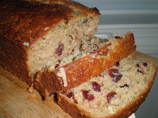 Secrets from the Cookie Princess: Zucchini Cranberry Coconut Bread