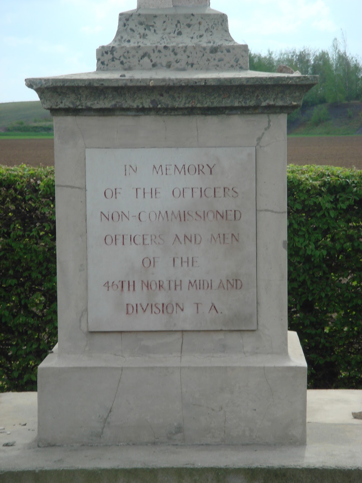 ww1-battlefields-and-beyond: 46 (North Midland) Division Memorial ...