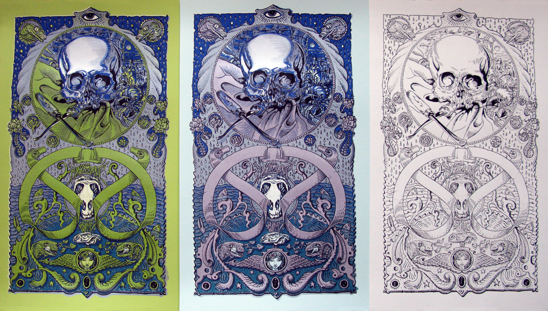 INSIDE THE ROCK POSTER FRAME BLOG: David Welker and AJ Masthay Lino ...