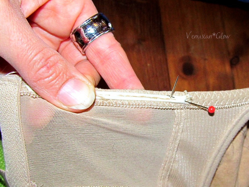 Bra Band Tightening Tutorial, Using Elastic - Venusian*Glow