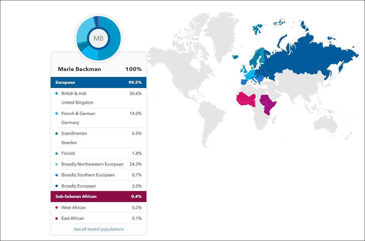 MarieB's Genealogy Blog--Southeastern USA: 23andMe Ethnicity Estimates ...
