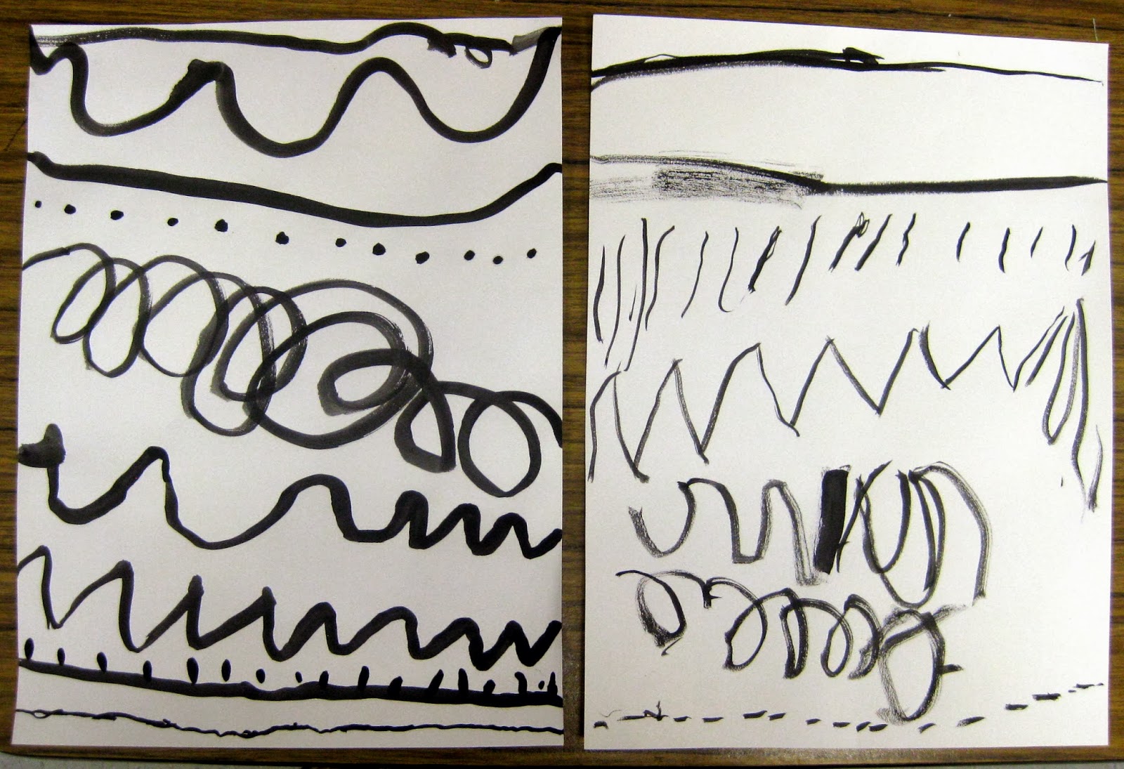 Cassie Stephens: In the Art Room: A Unit on Line for Kindergarten