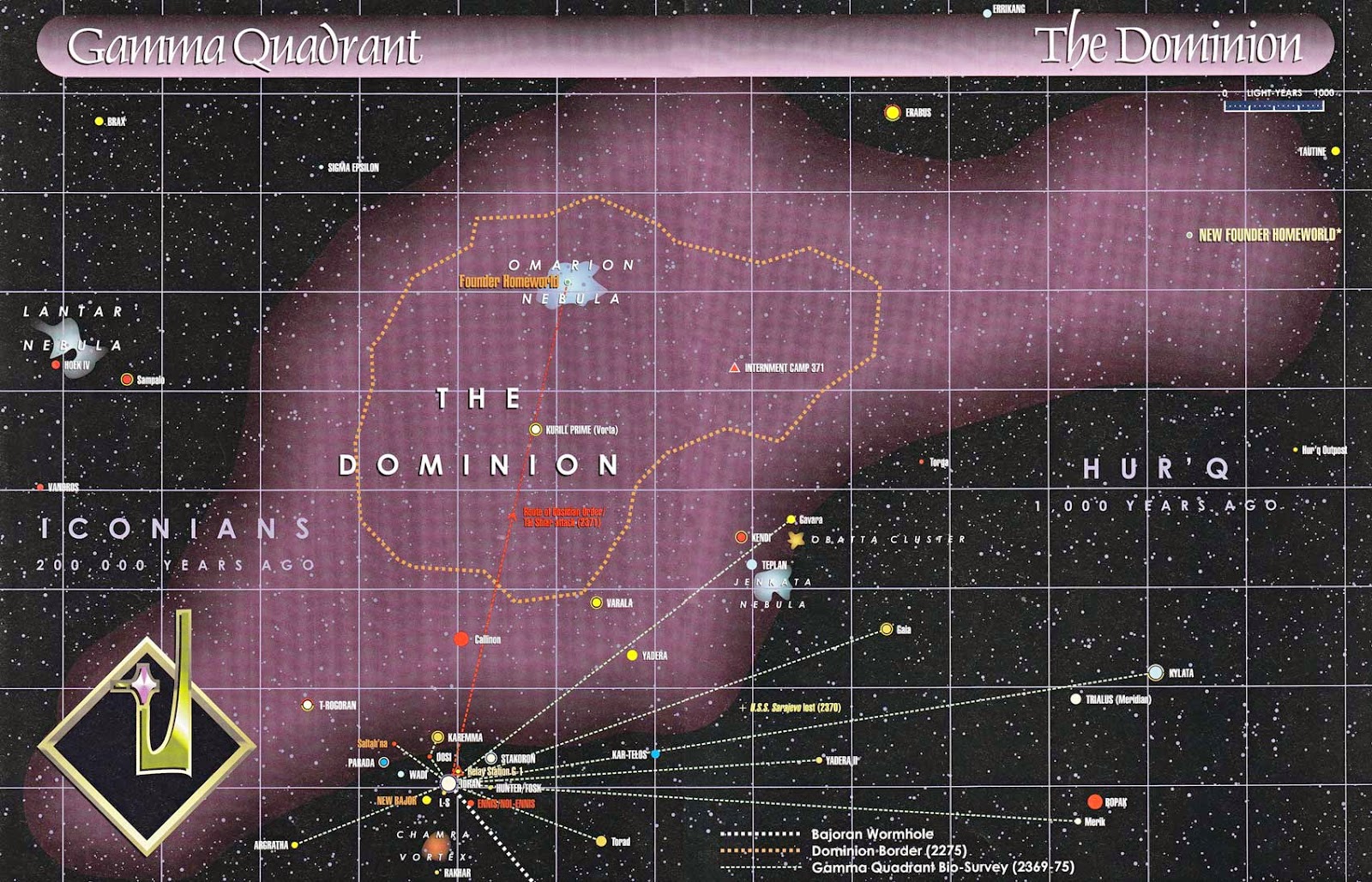 Guia de naves estelares: Stellar cartography