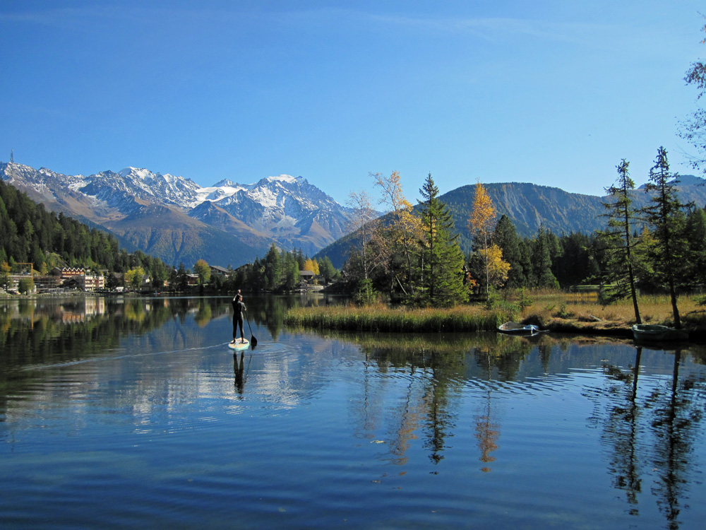 Made in Stand-Up Paddle: Du SUP au Petit Canada: le Lac de Champex