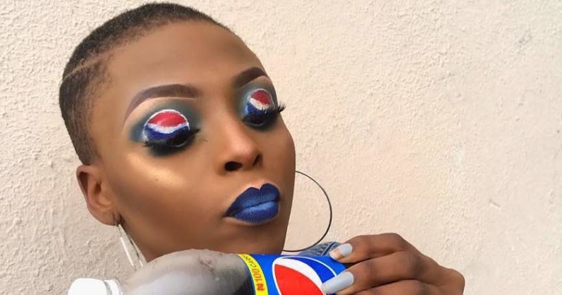 Latest Updates: Creative or not? Checkout this Pepsi inspired makeup