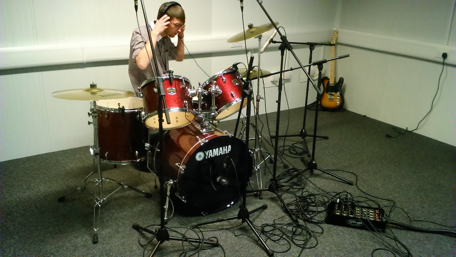 Ben Curthew-Sanders - recording blog : microphone setups and placements