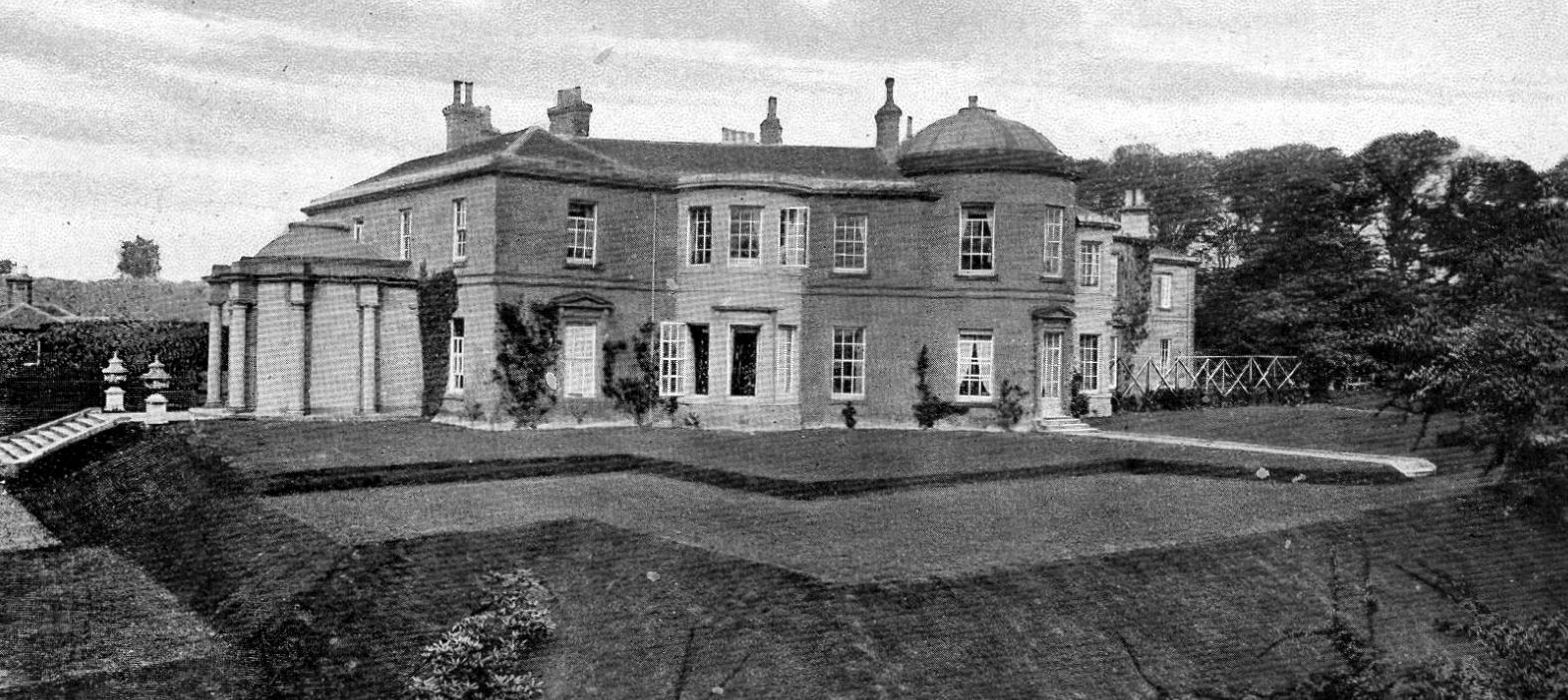Tour Scotland: Old Photograph Lennel House Scotland