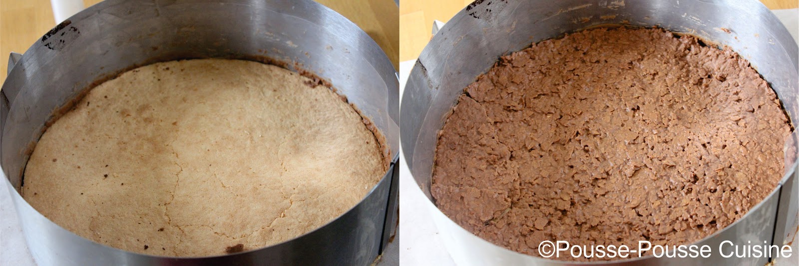 Pousse-Pousse Cuisine: Entremet 3 chocolats