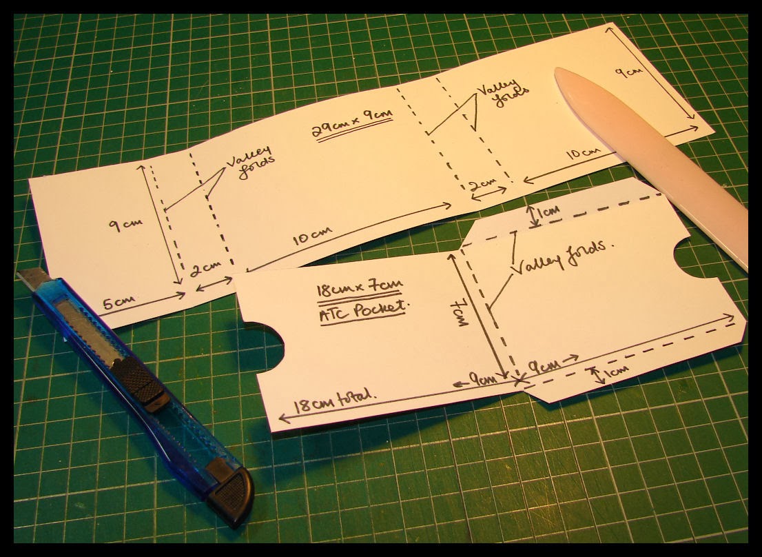 Crafty Magic Bloggers: ATC Holder Tutorial