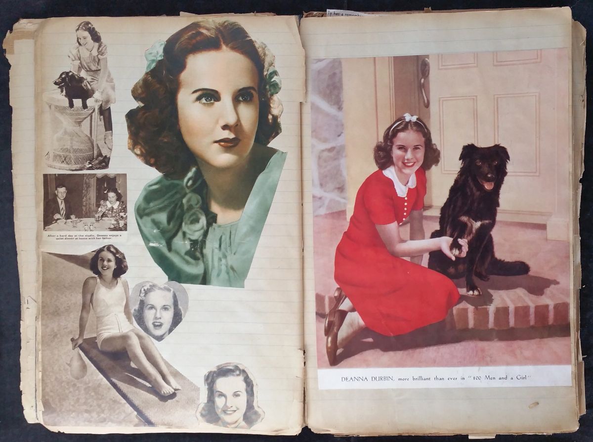 A Wonderful Hollywood Movie Star Scrapbook From the 1930s and 1940s ...