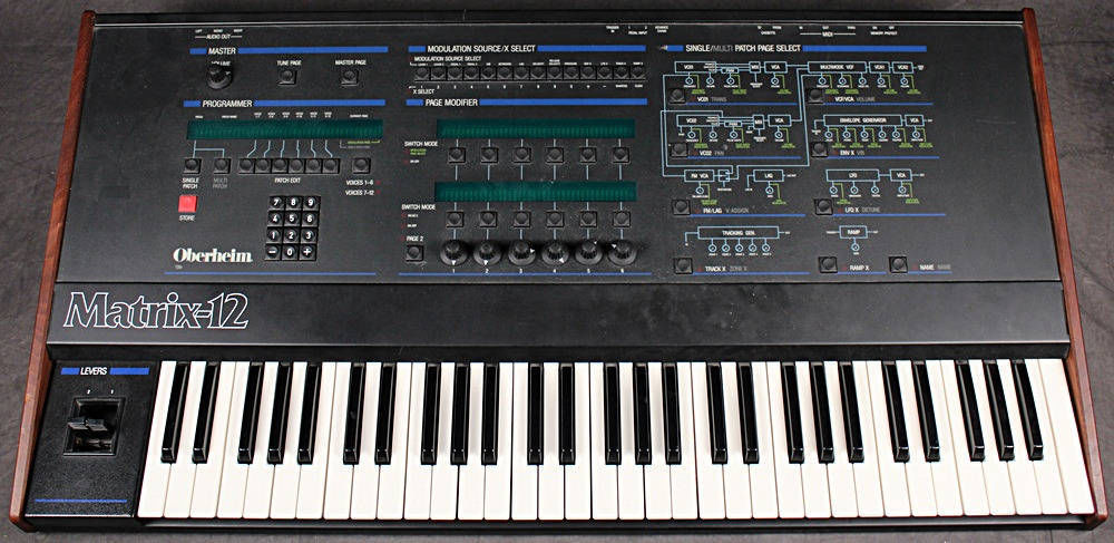 MATRIXSYNTH: Oberheim Matrix 12 Synthesizer