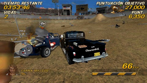 Flatout Head On [PSP] Screenshots ~ APPLEGAMES