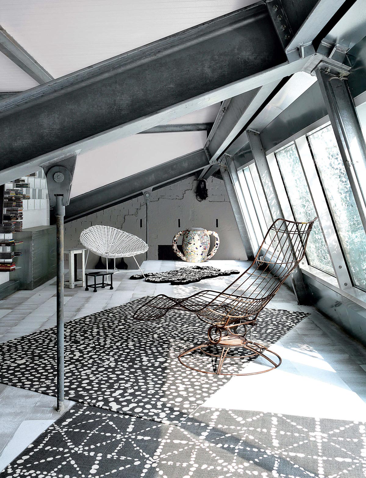 Paola Navone Eclectic Renovated Factory