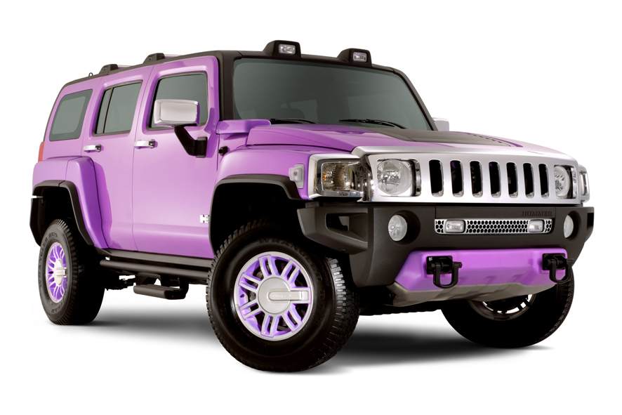 Car Beautiful: Pink Hummer