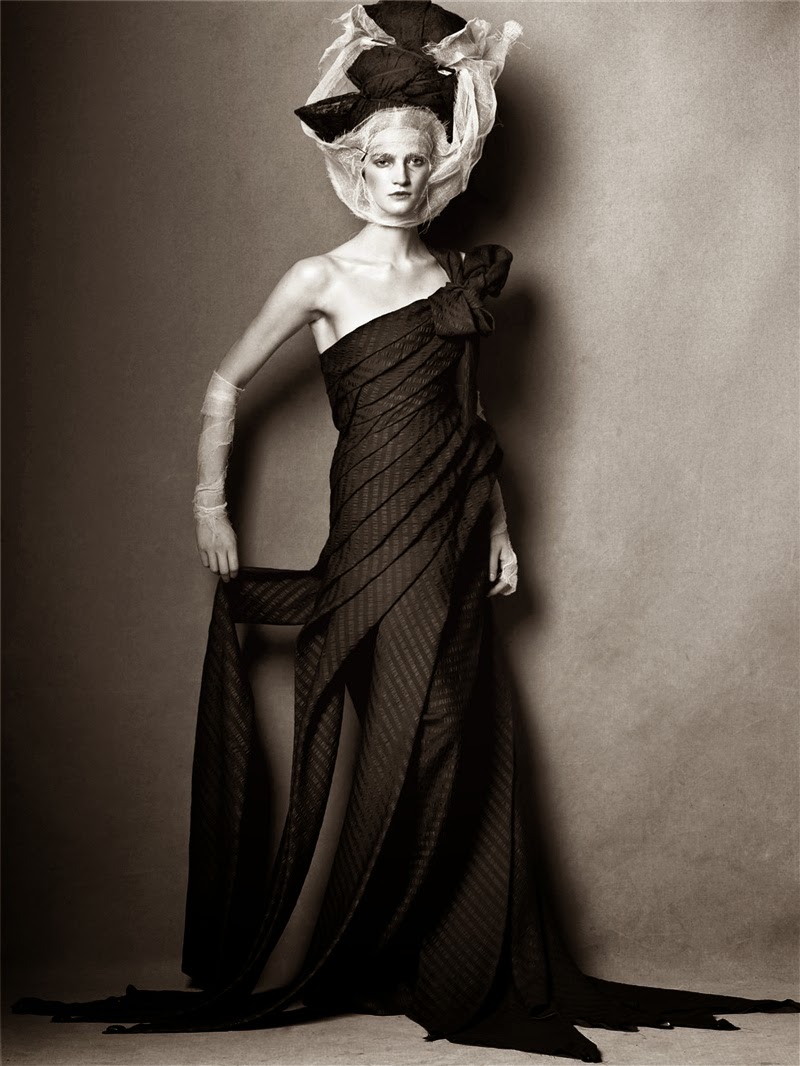 Couture Magic by Steven Meisel for Vogue Italia Couture Supplement ...