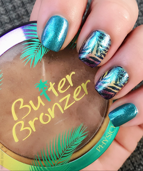 MANI MONDAY: Butter Bronzer Packaging Inspired Nail Art - Prairie Beauty