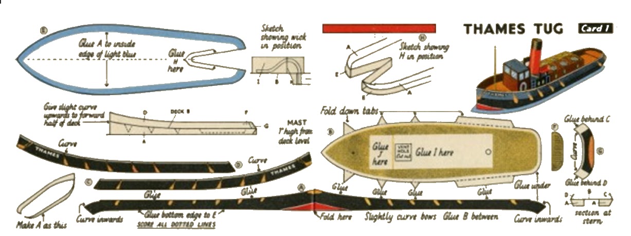 Toys and Stuff: Paper Tug