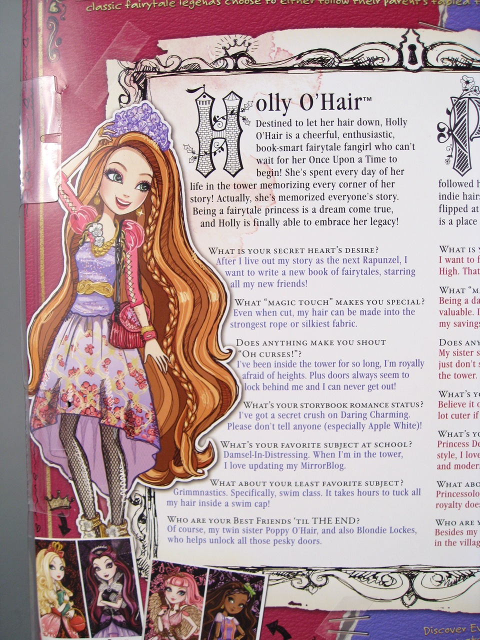 Holly O' Hair and Poppy O' Hair by Ever After High | The Toy Box ...