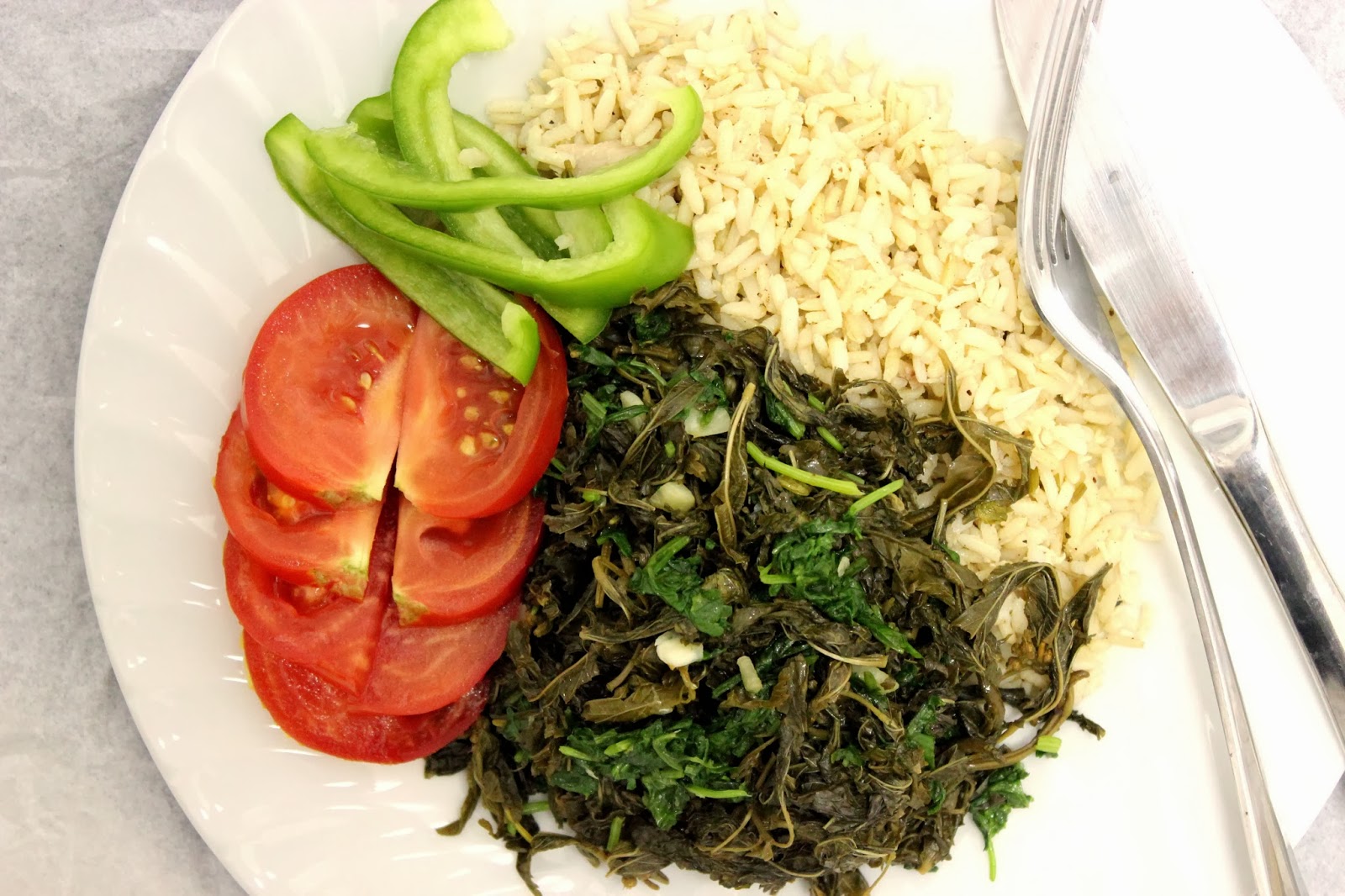 Swirl & Scramble: Mloukhieh- the leafy green of the Middle East...