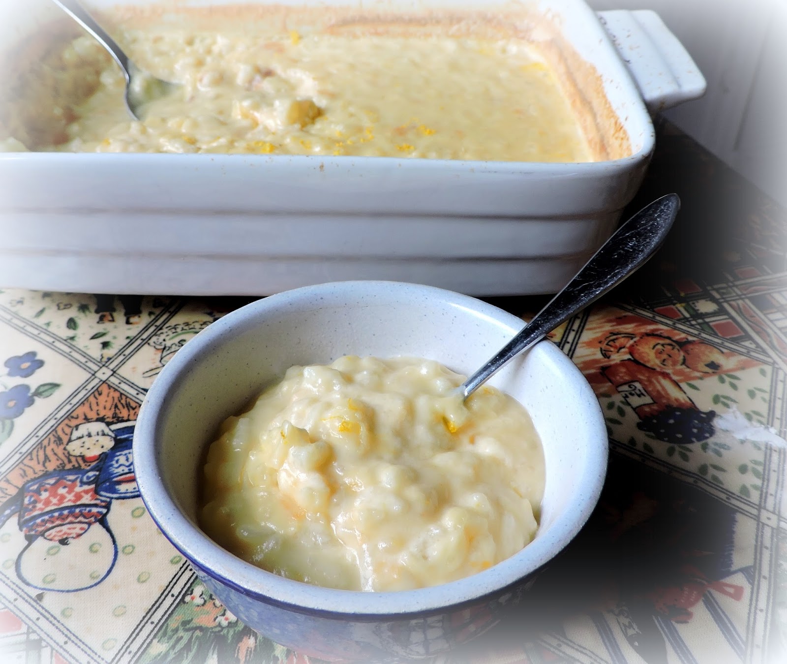 Lemon Rice Pudding | The English Kitchen