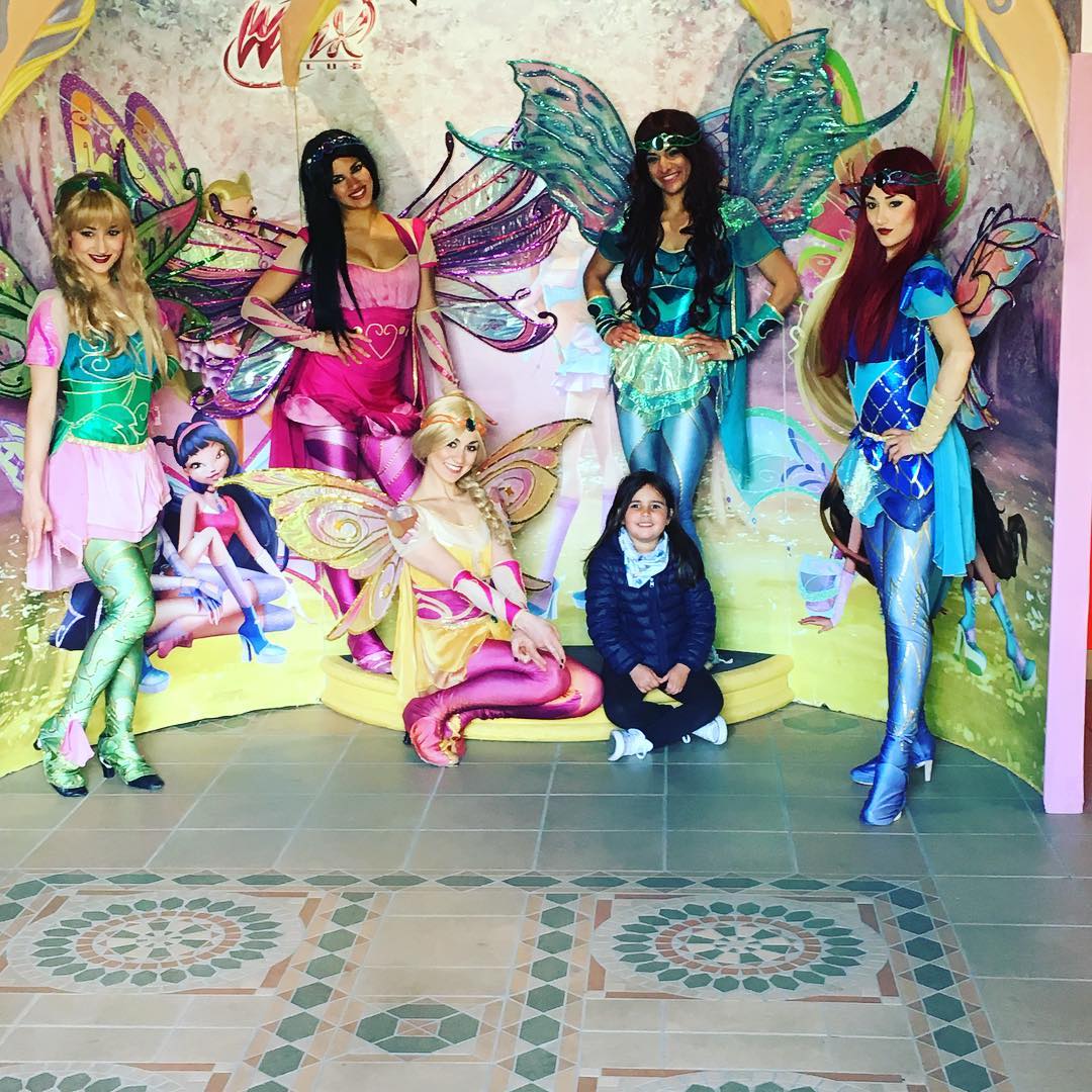 Foto de las Winx Bloomix en Rainbow Magic Land ~ My Winx Club-Pretty!*.