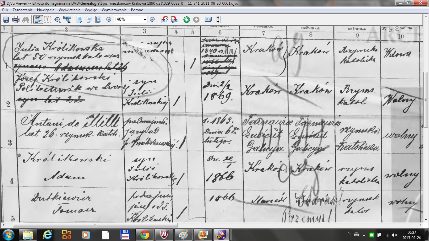 W poszukiwaniu korzeni: Antoni Milli