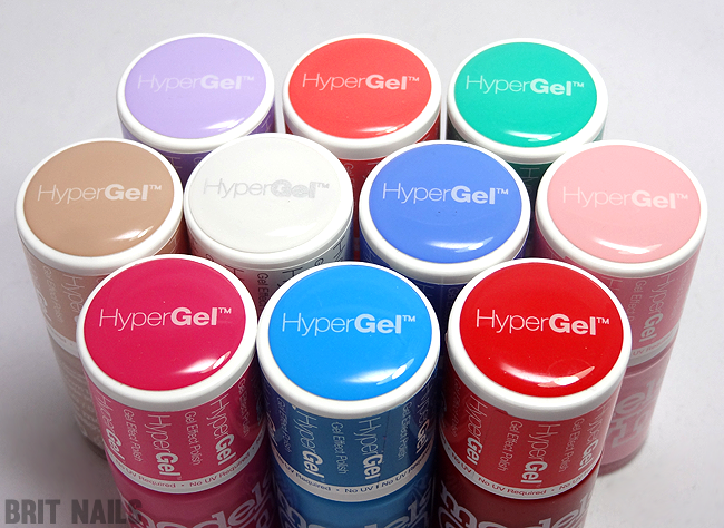 Models Own HyperGel Collection Swatches and Review | Brit Nails