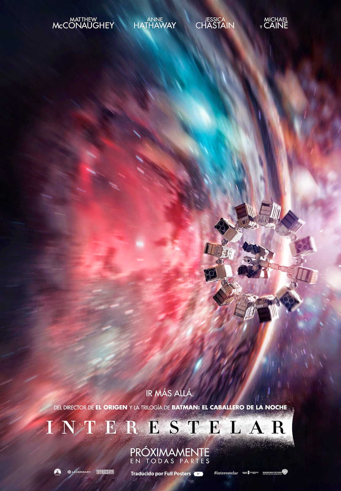 Nuevo Poster Latino De INTERESTELAR ~ Full Poster