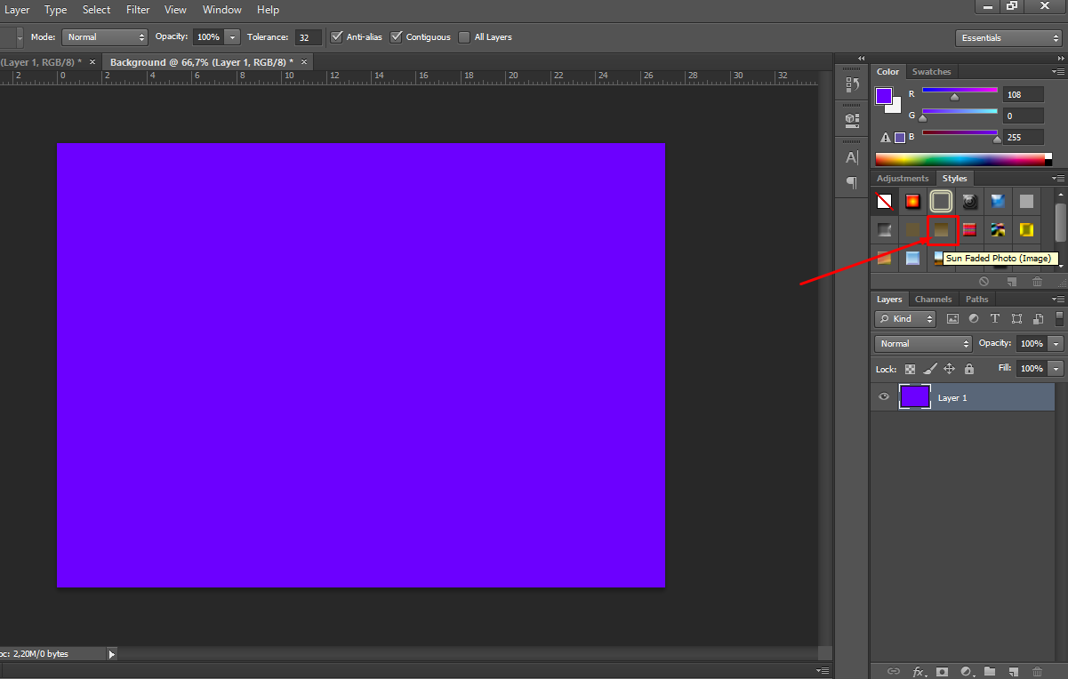Cara Mengatur Warna Background Pada Photoshop | Ide Perpaduan Warna