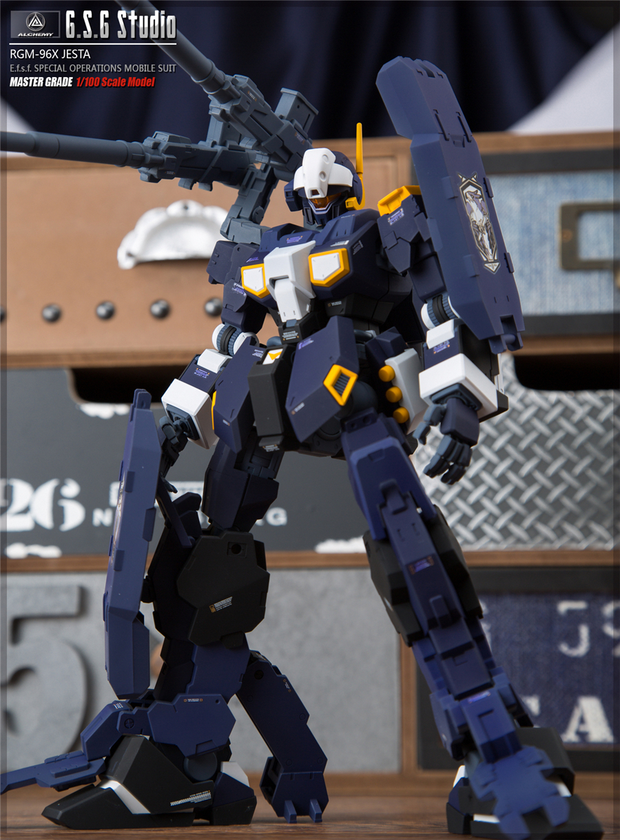 GUNDAM GUY: MG 1/100 Jesta - Customized Build