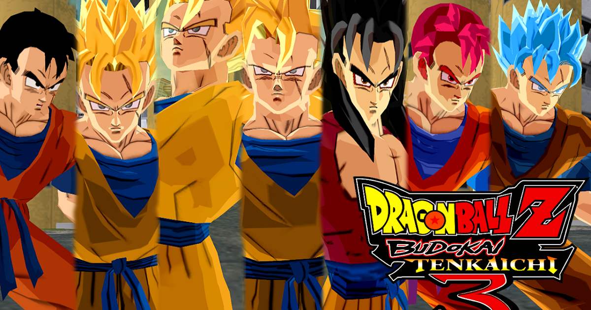 Zeker - Dragon Ball Z Budokai Tenkaichi 3 Mods: Future Gohan All Forms