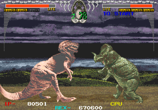 VGJUNK: DINO REX (ARCADE)
