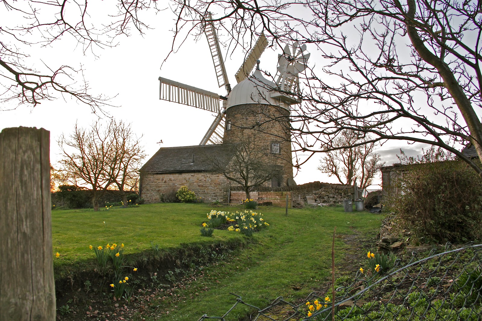 Travelling Diary: Sunset at Heage Windmill,Derbyshire